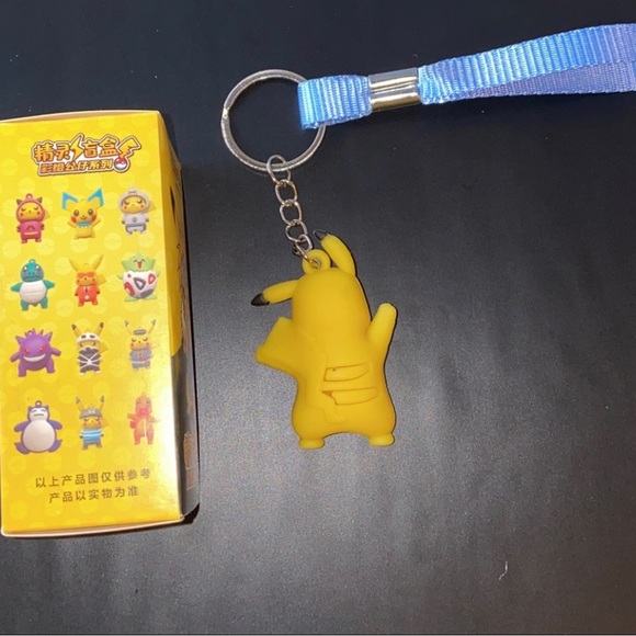 Pokemon | Accessories | Pokmon Keychains Keys Figurines Pikachu With Box Blind Box Inch Long 223 ...